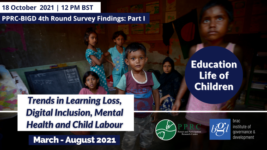 Urgent need to address the twin problems of learning loss and poor ...